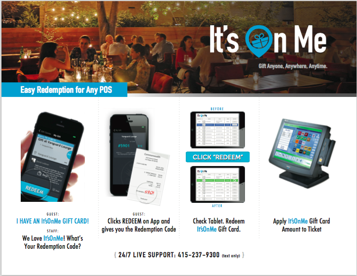 Smart Redemption: Redeeming e-gifts with tablet or smartphone – ItsOnMe ...